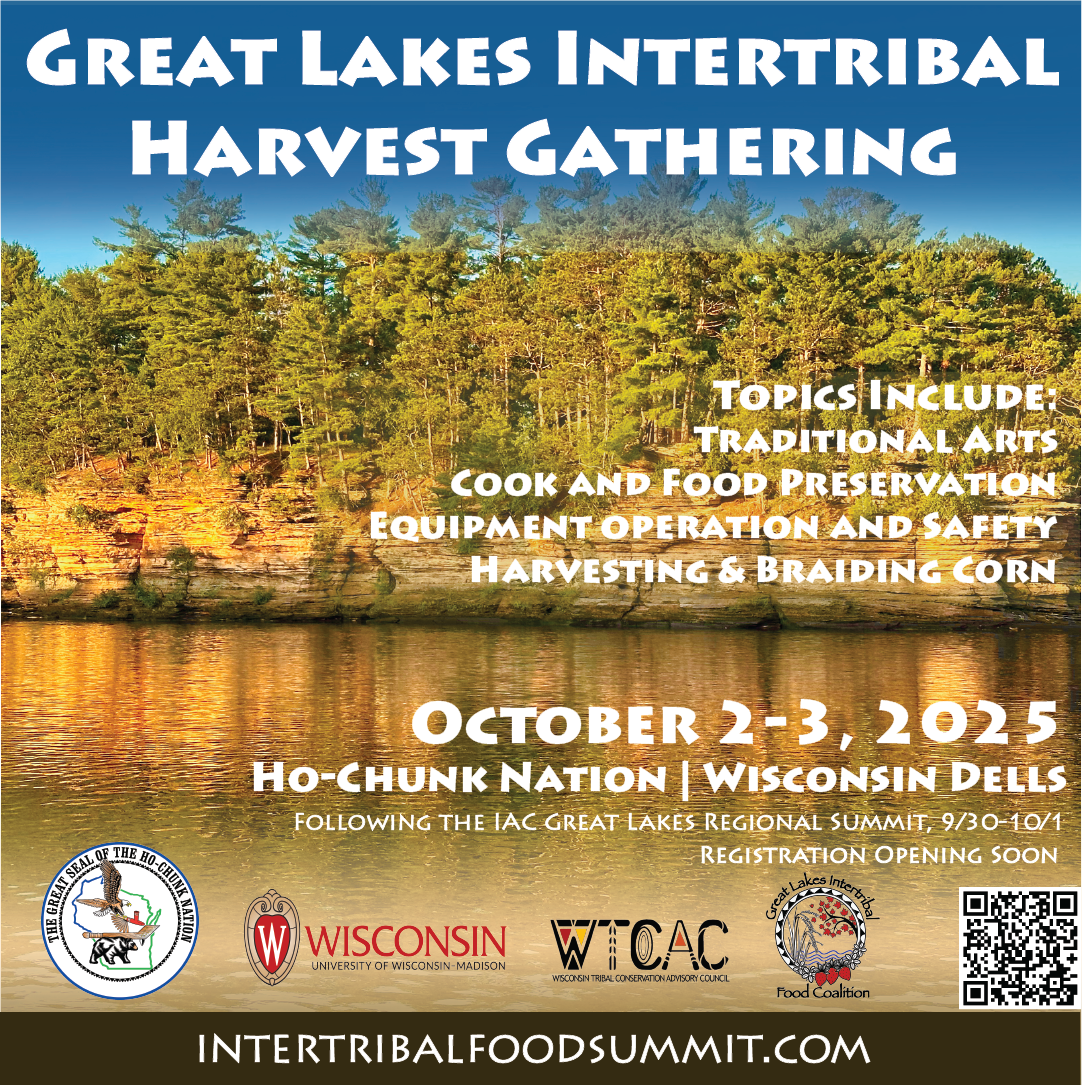 Great Lakes Intertribal Harvest Gathering – October 2-3, 2025 ...